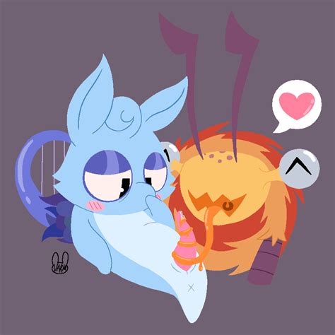 Rule 34 Anthro Blush Buzzinga Cherubble Insect Malefemale Male Anus