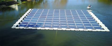 Offshore Floating Pv Solar Mounting System Solar Panels Float On