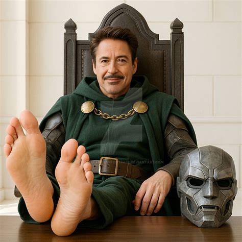 Rdj As Doctor Doom By Malefantasyfootpage On Deviantart