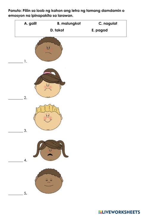 Filipino Module… Free Interactive Worksheets 1772854
