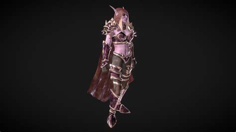 Sylvanas Windrunner Animations 3d Model By Asdasdd B4069b1