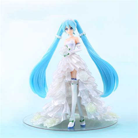 Chuyin Future Miku Large Wedding Dress Chuyin Flower Wedding Dress Handmade Model Spreading Doll
