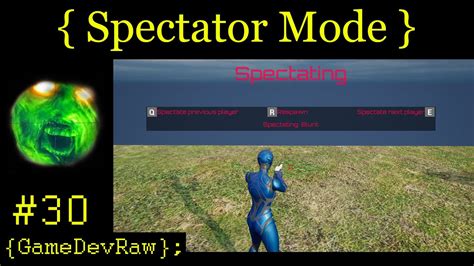 Spectator Mode - Make a Multiplayer Game in Unreal Engine - Beginner Tutorial #30 - YouTube