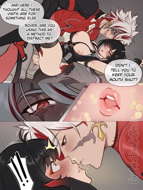 Rule 34 Cupcake992 Female Female Rover Wuthering Waves Imminent Kiss No Panties Pussyjob