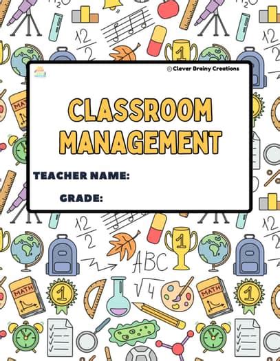 Classroom Management Binder Make Your Class The Best Tpt
