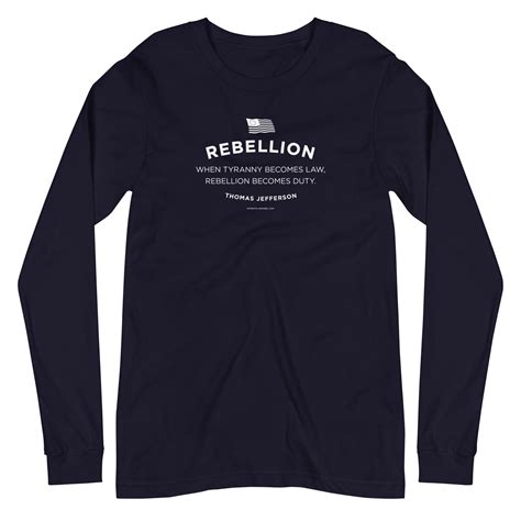 Rebellion Duty Series 2 Mens Long Sleeve Tee Patriots Apparel