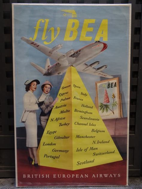 Bea Bea Fly Bea British European Airways Catawiki
