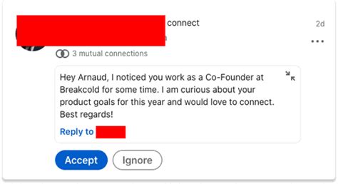 My 99 Success Rate Linkedin Connection Message Examples