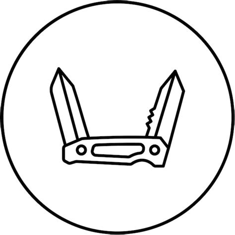 Premium Vector Blade Icon