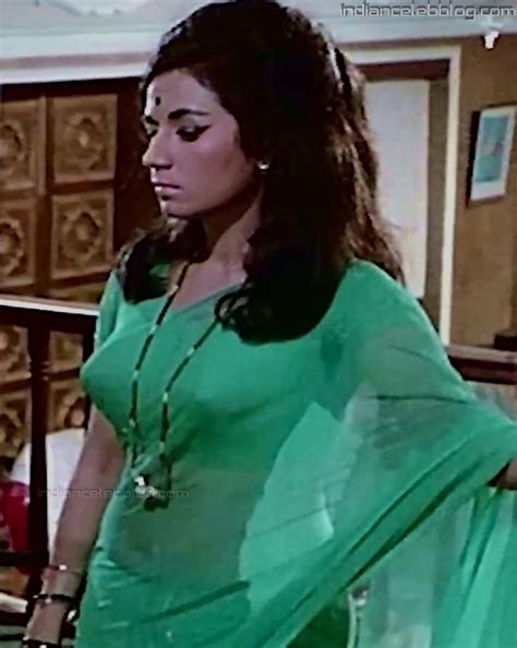 Nanda Bollywood Yesteryear Actress Hot Saree Scenes Mix Indiancelebblog