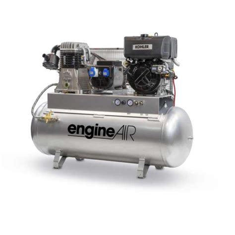 Abac Engineair 10270 Diesel Engine Driven Piston Compressor 101hp7