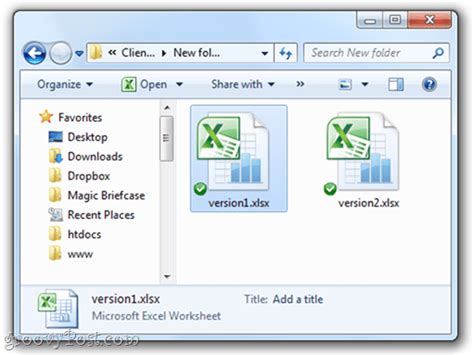 How To View Excel 2010 Spreadsheets Side By Side For Comparison