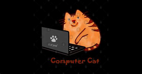 Cute Laptop Cat Computer Programmer Cute Cat Lover Kitten Meme