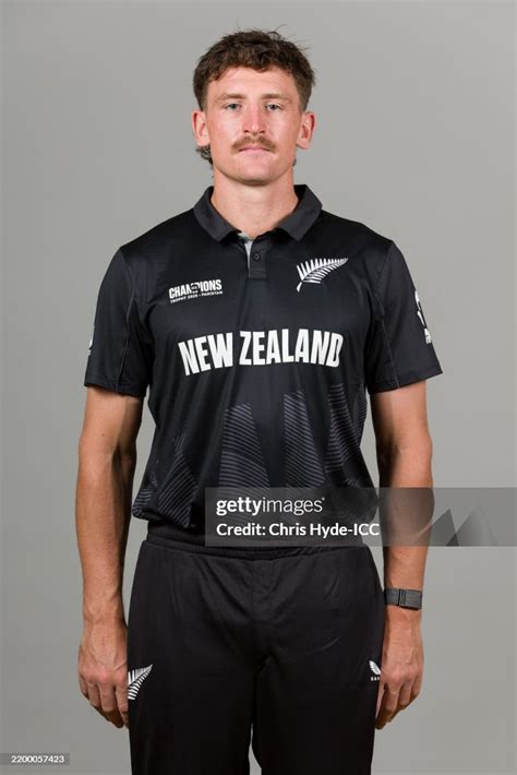 Nathan Smith Of New Zealand Poses For A Portrait During The Icc News Photo Getty Images