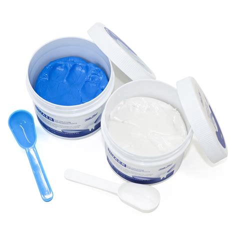 Dental Clinical Impression Putty Material Crown Silicone Rubber Teeth Mold Kit Catalyst Base For