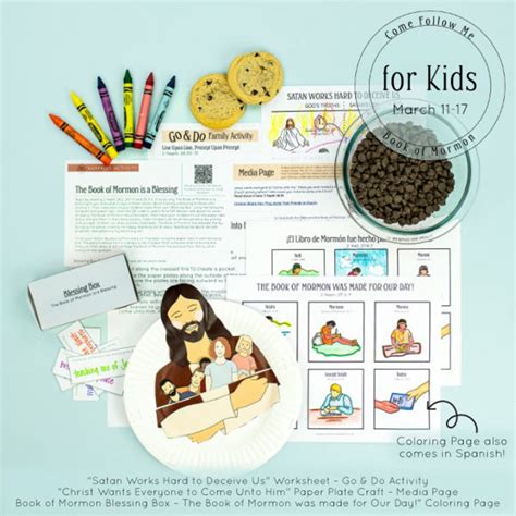 Come Follow Me Primary 2024 Elementary Book Of Mormon Lesson 11 March