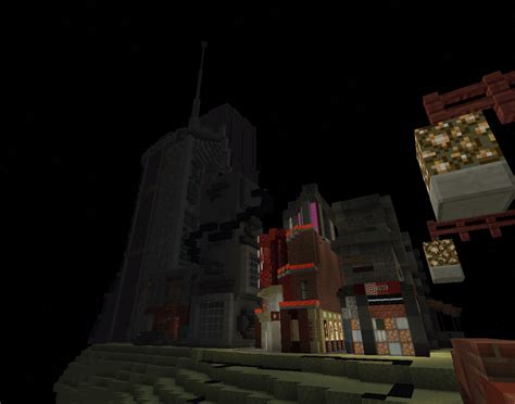 Building A Pseudo Cyberpunk City In The End Does Anyone Have