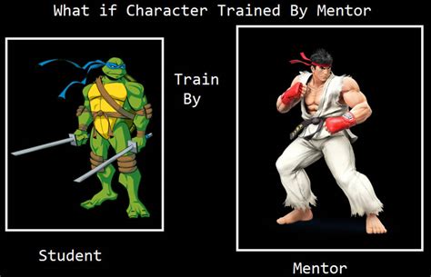 What If Leonardo Trained By Ryu By Sonicxajr On Deviantart