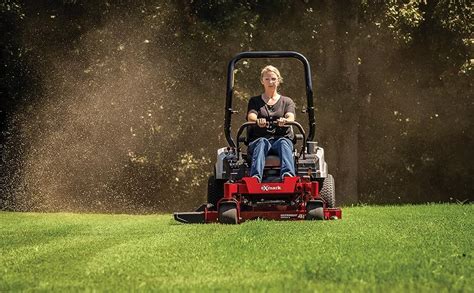 Exmark Radius E Series Zero Turn Mower With 245 Hp Exmark Engine 52 In Ultra Cut