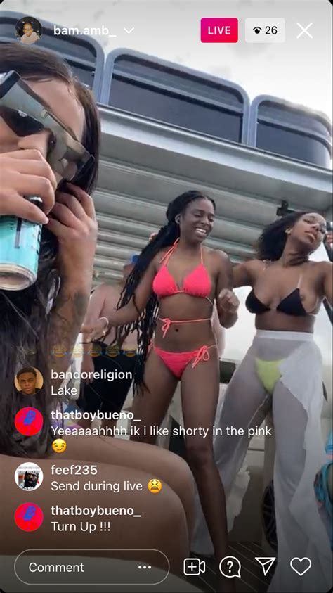 Ig Live Girl Nip Slip Bam Amb Shesfreaky