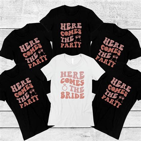 Bride And Boujee Bach And Boozy Bachelorette Party Shirts Bad Etsy