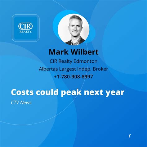 Mark Wilbert On Linkedin Costs Could Peak Next Year