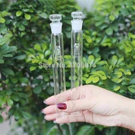 Glass Colorimeter Tube With Cover Colorimetric Cyl Vicedeal