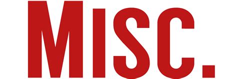 Misc Magazine