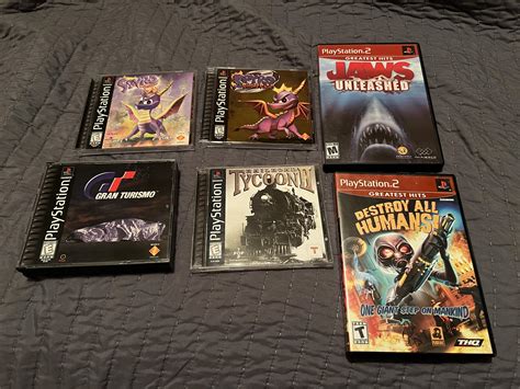 Got A Ps2 Slim Recently Heres My Humble Collection Of Ps1 And Ps2