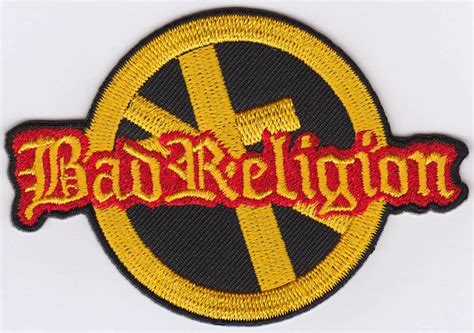 Bad Religion Stoffen Opstrijk Patch