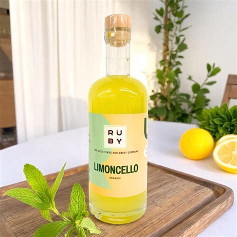 Limoncello Citronlikør Ruby Delikatessehuset