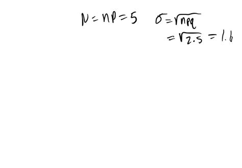Solved Let X Be Binomially Distributed With Parameters N 10 And P