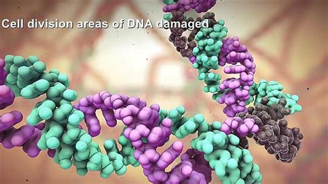 Concept Of Genetics Dna Abnormality And Molecular Structure In Science