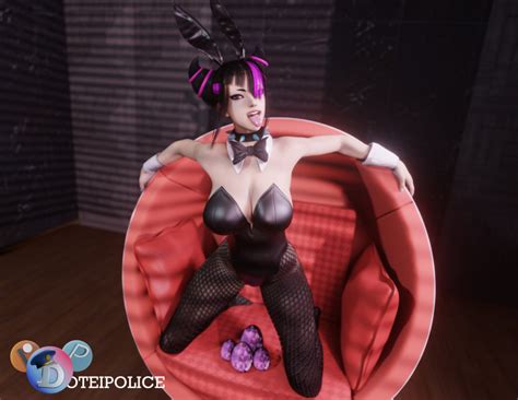 Rule 34 3d Black Hair Breasts Bunny Costume Bunny Girl Bunnysuit Doteipolice Easter Female