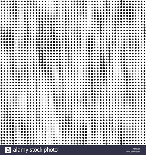 Modern Seamless Pattern With Dots Transition Halftone