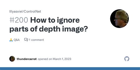 How To Ignore Parts Of Depth Image Lllyasviel ControlNet Discussion GitHub