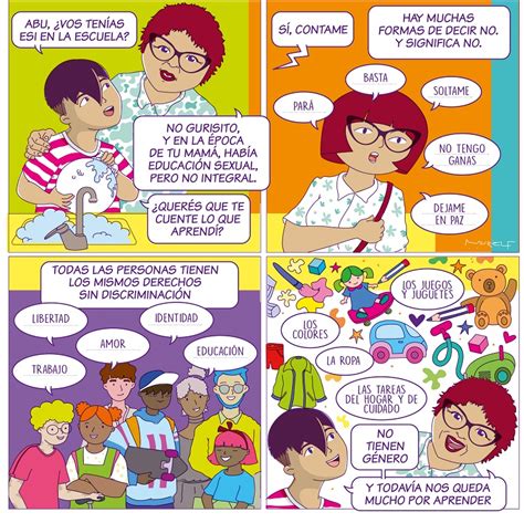 Ilustraciones A Voz Alzada A 16 Años De La Ley De Educación Sexual Integral Argentina Gob Ar