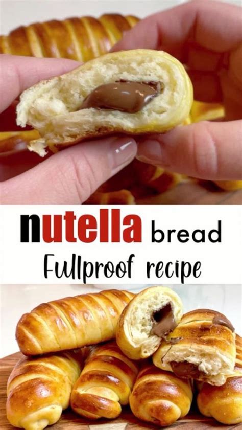 Nutella Bread Is An Easy And Delicious Dessert Recipe