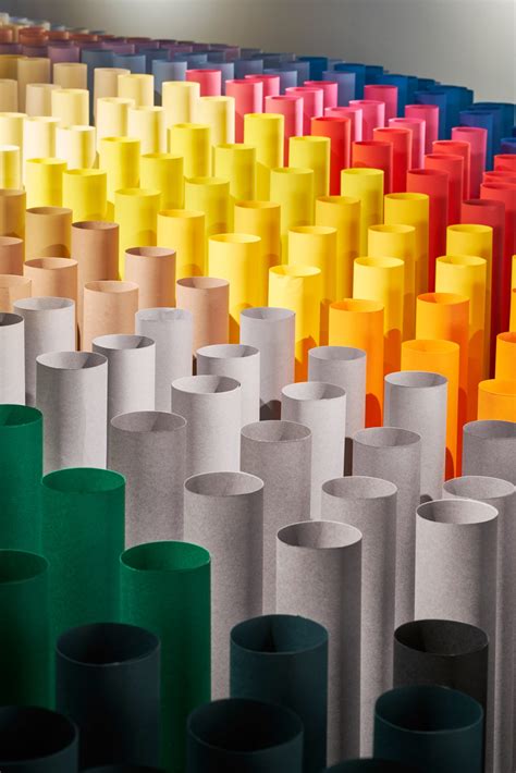 Gf Smith Opens London Show Space With Basementful Of Paper Towers