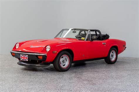 1973 Jensen Healey Convertible Red Fabricante Jensen Planetcarsz