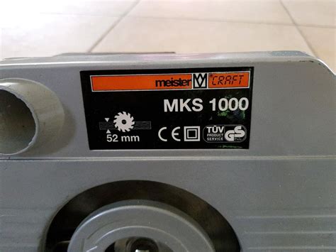Handkreissäge Meister Craft Mks 1000 In Bayern Holzkirchen Kleinanzeigen De