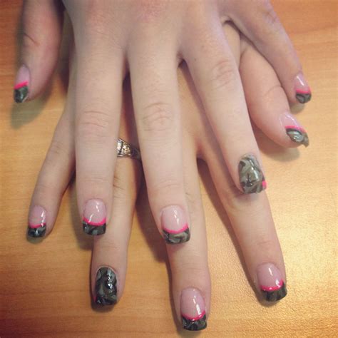 Ceramic Rings For Men Camo Nails Short Camo French Tip Nails Cute