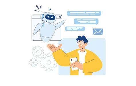 Virtual Assistant Flat Vector Illustration Images