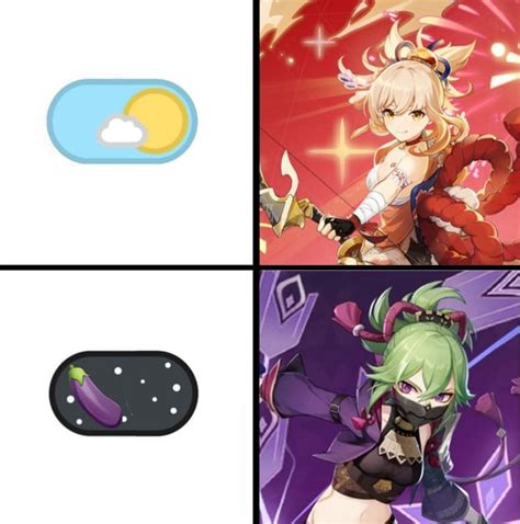 Light Mode Meme R Yoimiya Mains