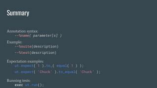 Prohuddle UtPLSQL V Ultimate Unit Testing Framework For Oracle PPT