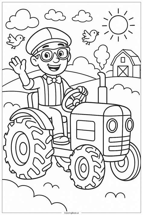 50 Blippi Coloring Pages Free Pdf And Png Printables