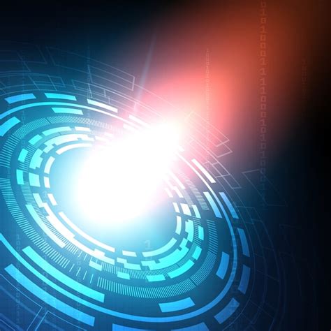 Premium Vector Hi Tech Digital Data Connection System