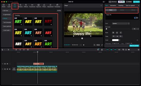 Capcut Text Effects Easy Guide To Add Captions And Subtitles Tool Hunter