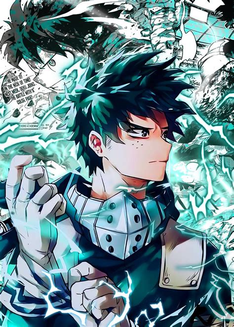 Deku Poster Modern Poster Layouts