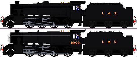 Lms Stanier 8f Sprite By Diamond Jubilee On Deviantart